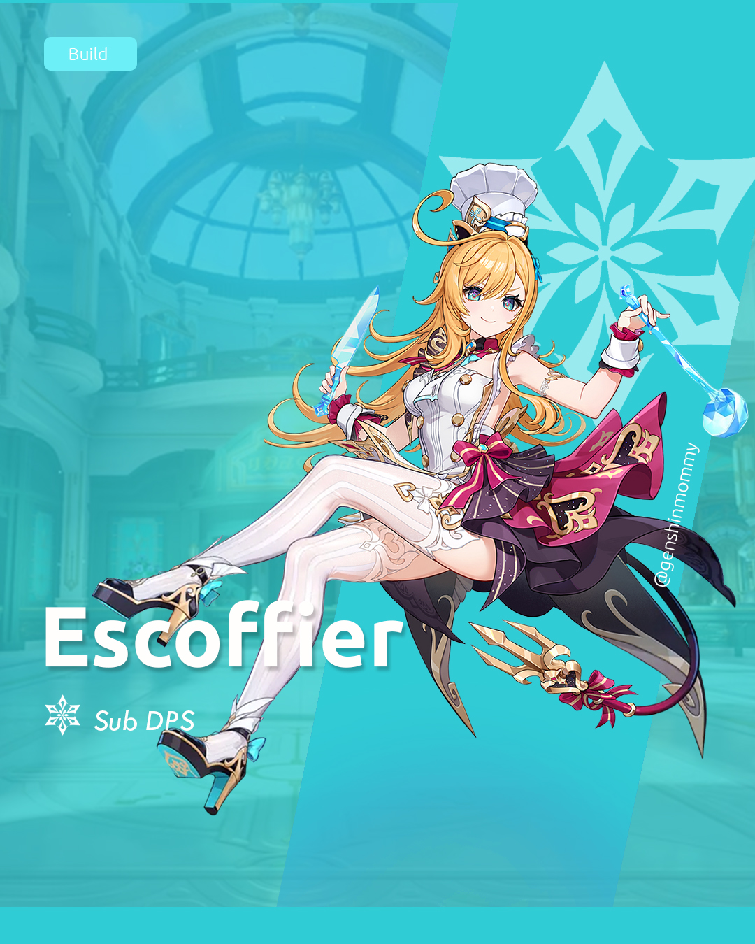 5.6 Escoffier Build & Materials Genshin Impact | HoYoLAB