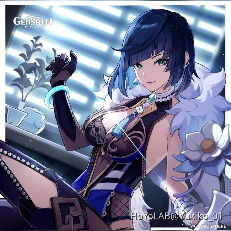 Recreating my Yelan redesign (1st redesign) to see how much I've improved Genshin Impact | HoYoLAB