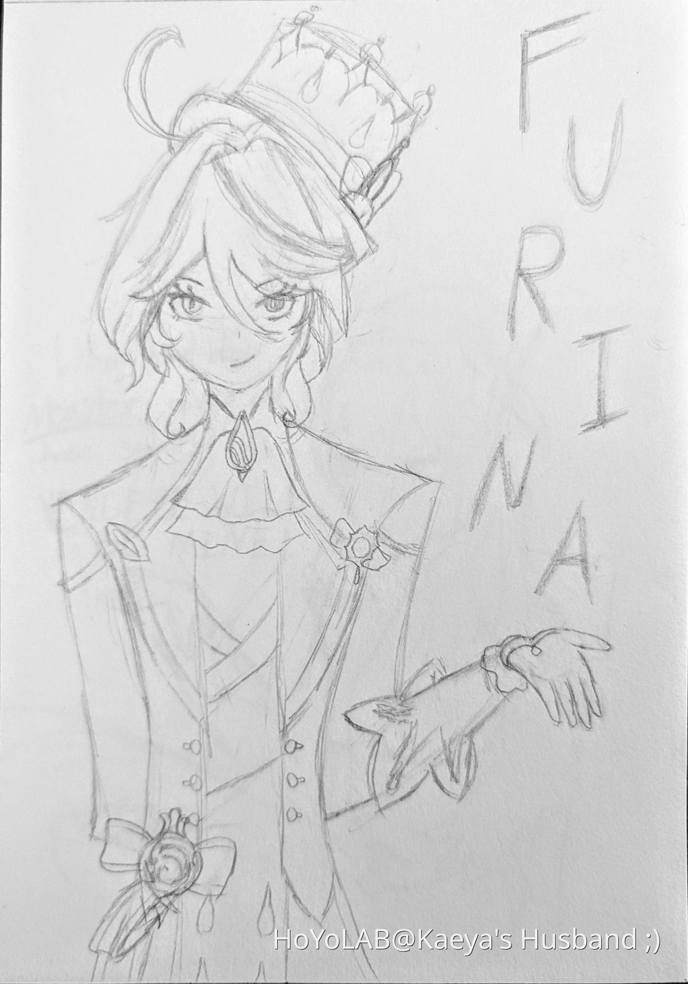 Random old sketches pt 2‼️ Furina 😋 Genshin Impact | HoYoLAB