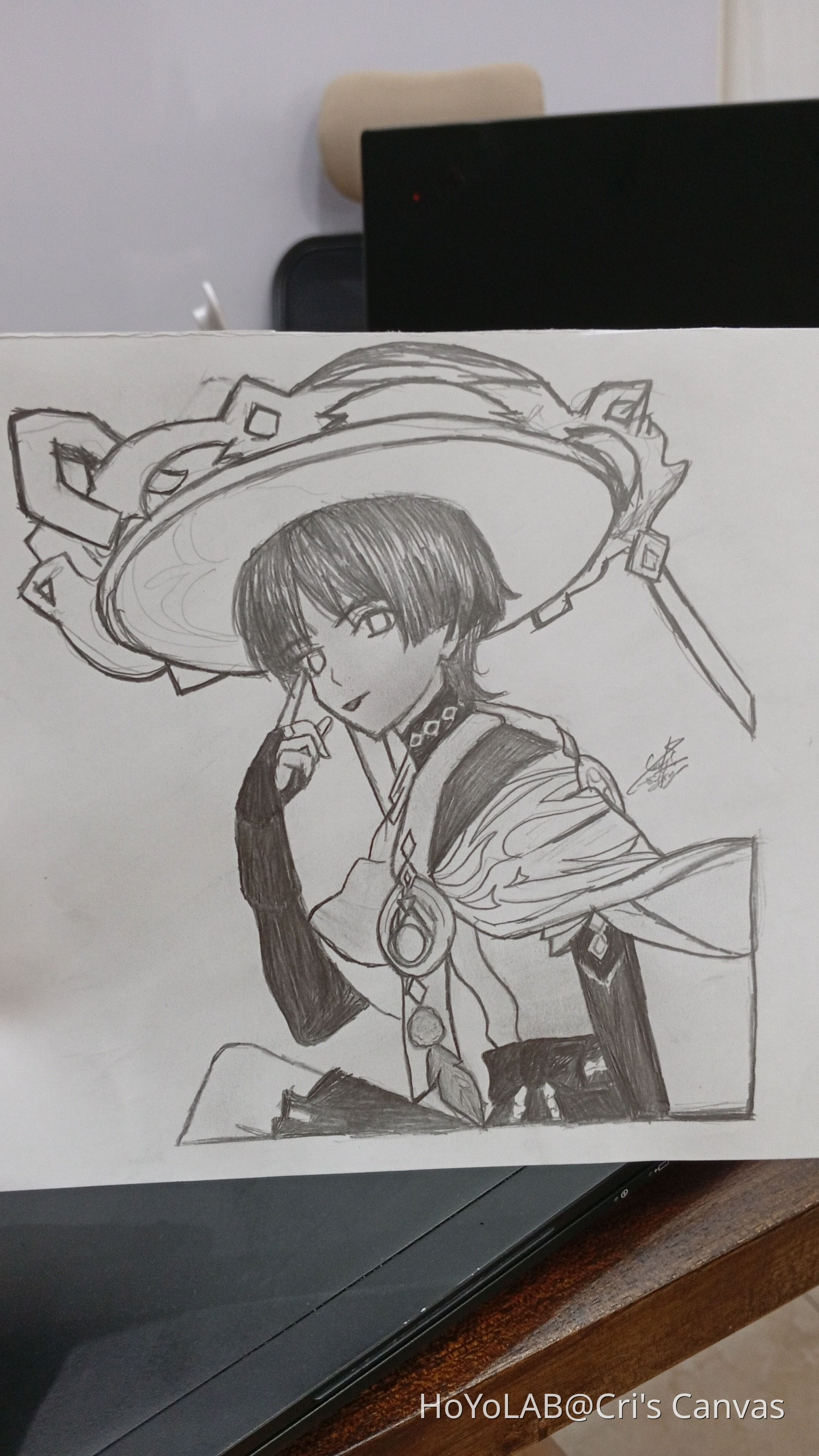 im drawing Scara! Genshin Impact | HoYoLAB