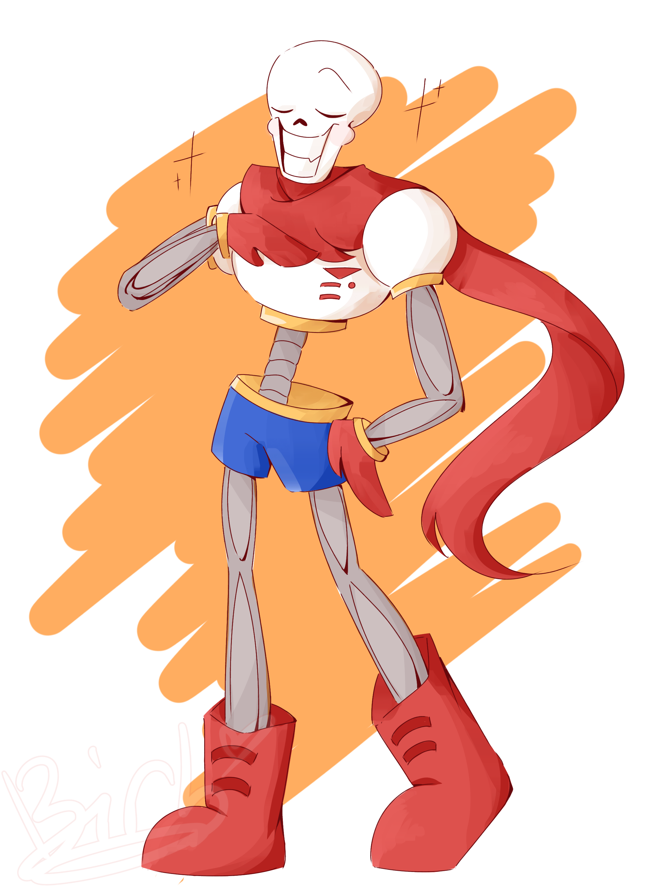 my friend asked me to draw papyrus soooooo | HoYoLAB
