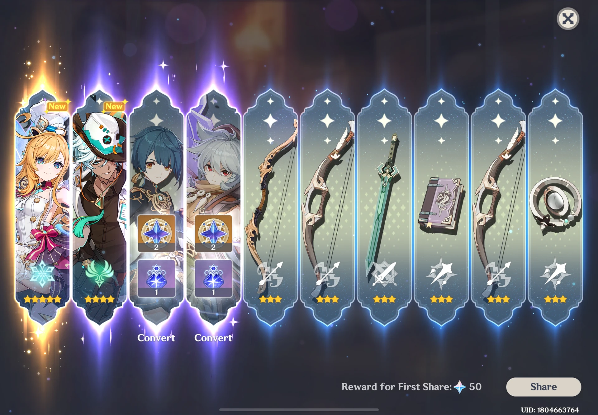 My luckiest pull ever Genshin Impact | HoYoLAB