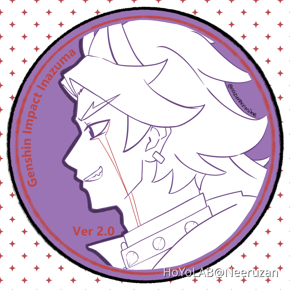 Drawing Arataki Itto side profile! Genshin Impact | HoYoLAB