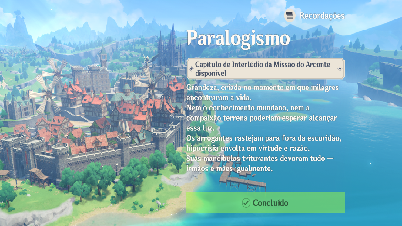 Missão Arconte: Capítulo de Interlúdio - Ato IV - Paralogismo (Parte 1 ...