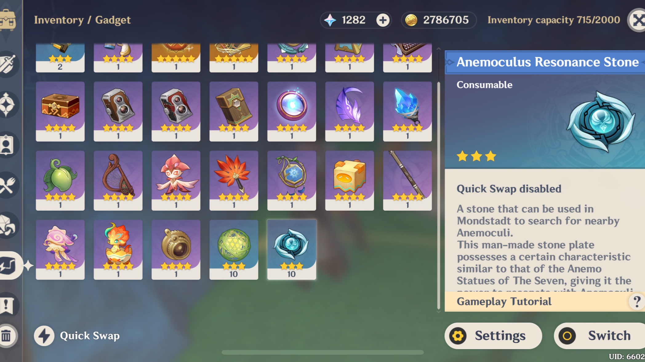 Help!!! I have anemoculus resonance stones and I can’t use them Genshin ...