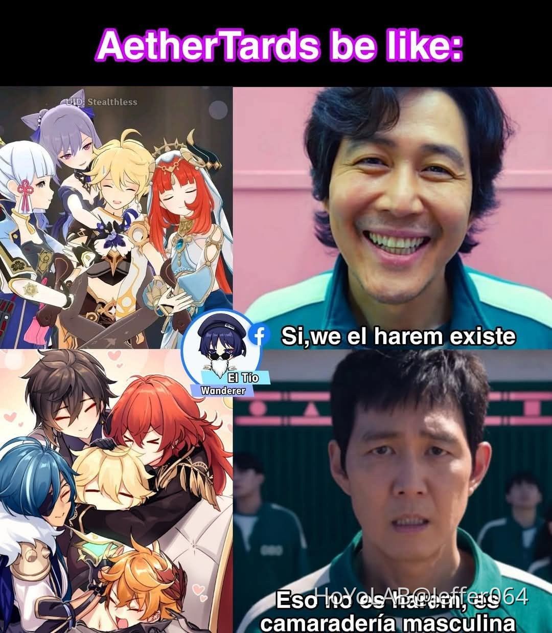 Aether se ve mejor con los tall man de echo 🥴👆 Genshin Impact | HoYoLAB