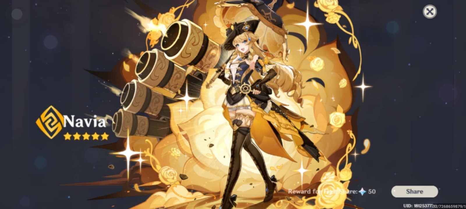 my first five star character in genshin impact I am so happy 🥰🥰 Genshin Impact | HoYoLAB