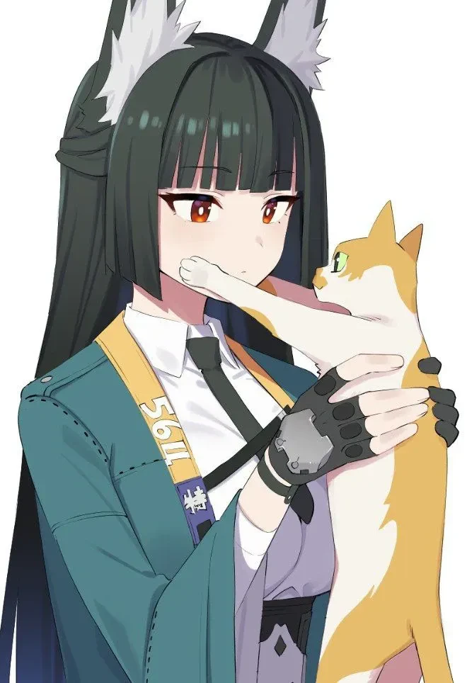 Miyabi bonding with cat Zenless Zone Zero | HoYoLAB