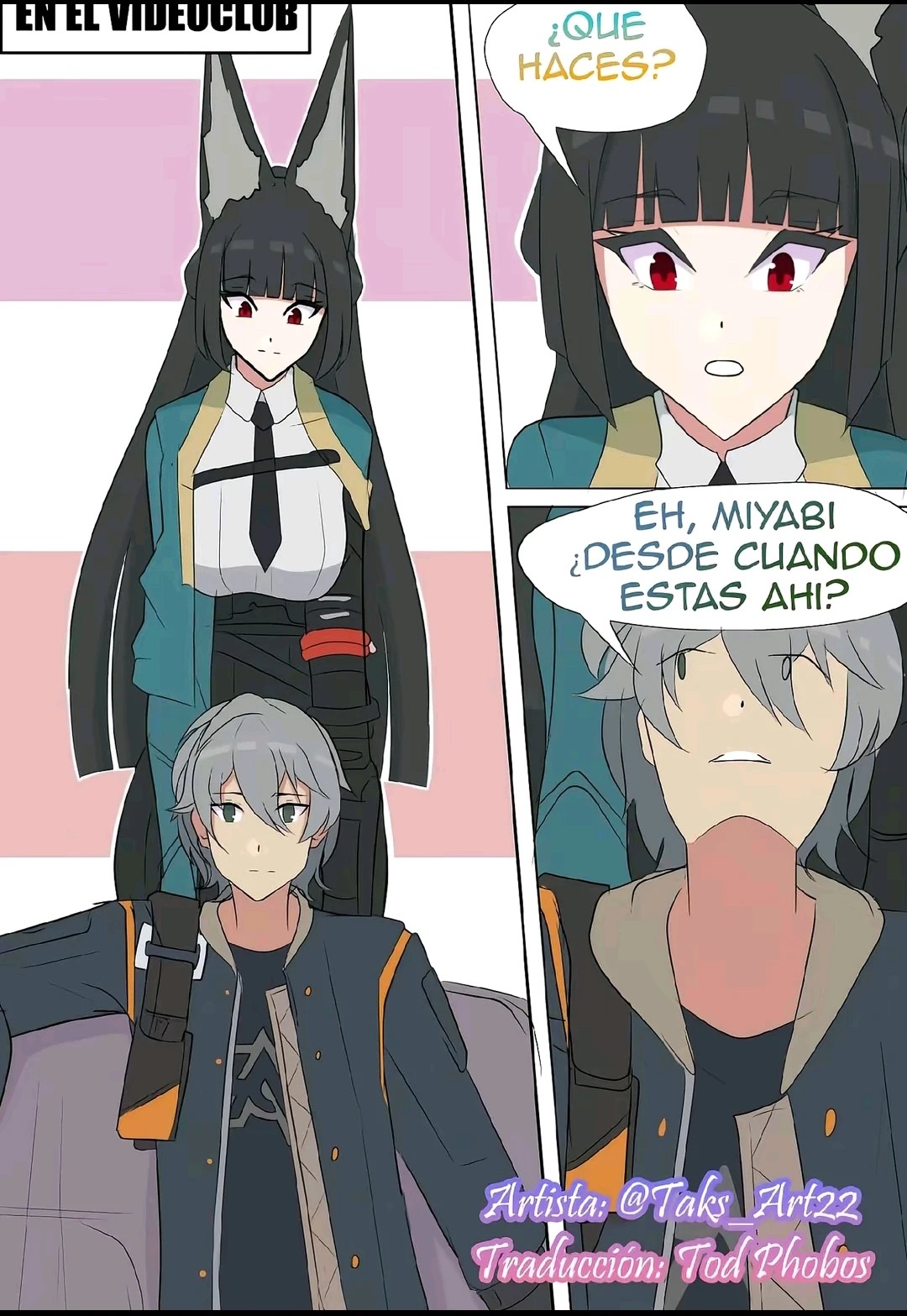 Comic de Miyabi y Wise Zenless Zone Zero | HoYoLAB