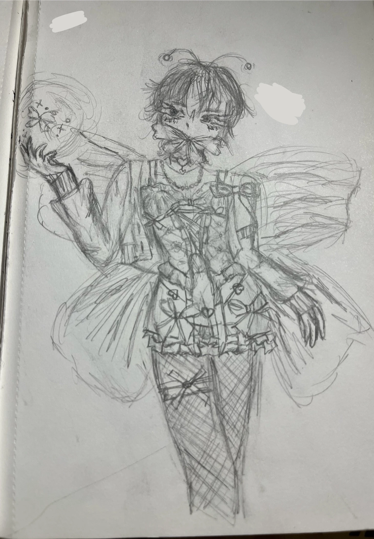 Just me and my OC drawings from 7th grade, why’d my art downgrade??? 😭 ...