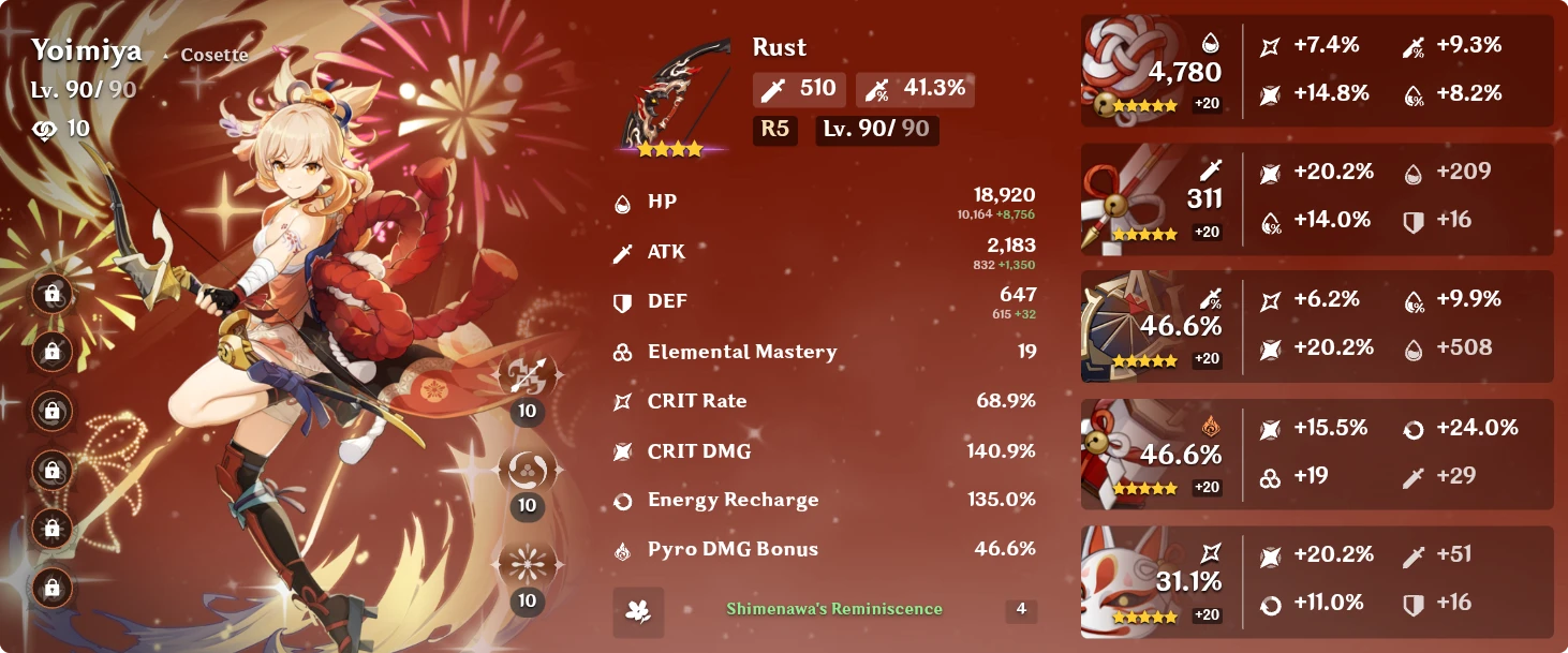 C2 Yoimiya or weapon (HELP PLS PLS PLS HELP) Genshin Impact | HoYoLAB