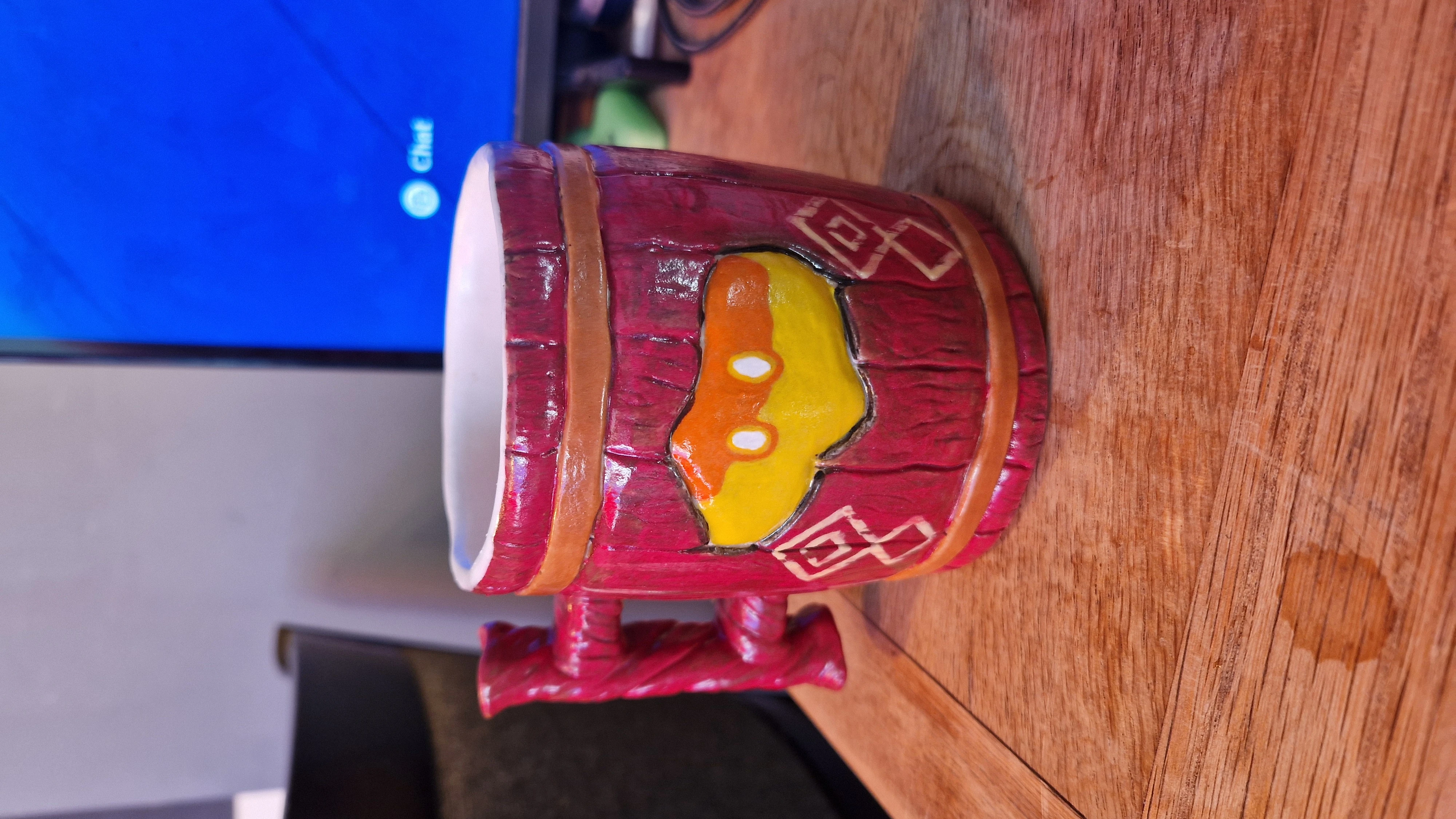 Pyro Slime Barrel Coffee Mug Genshin Impact | HoYoLAB