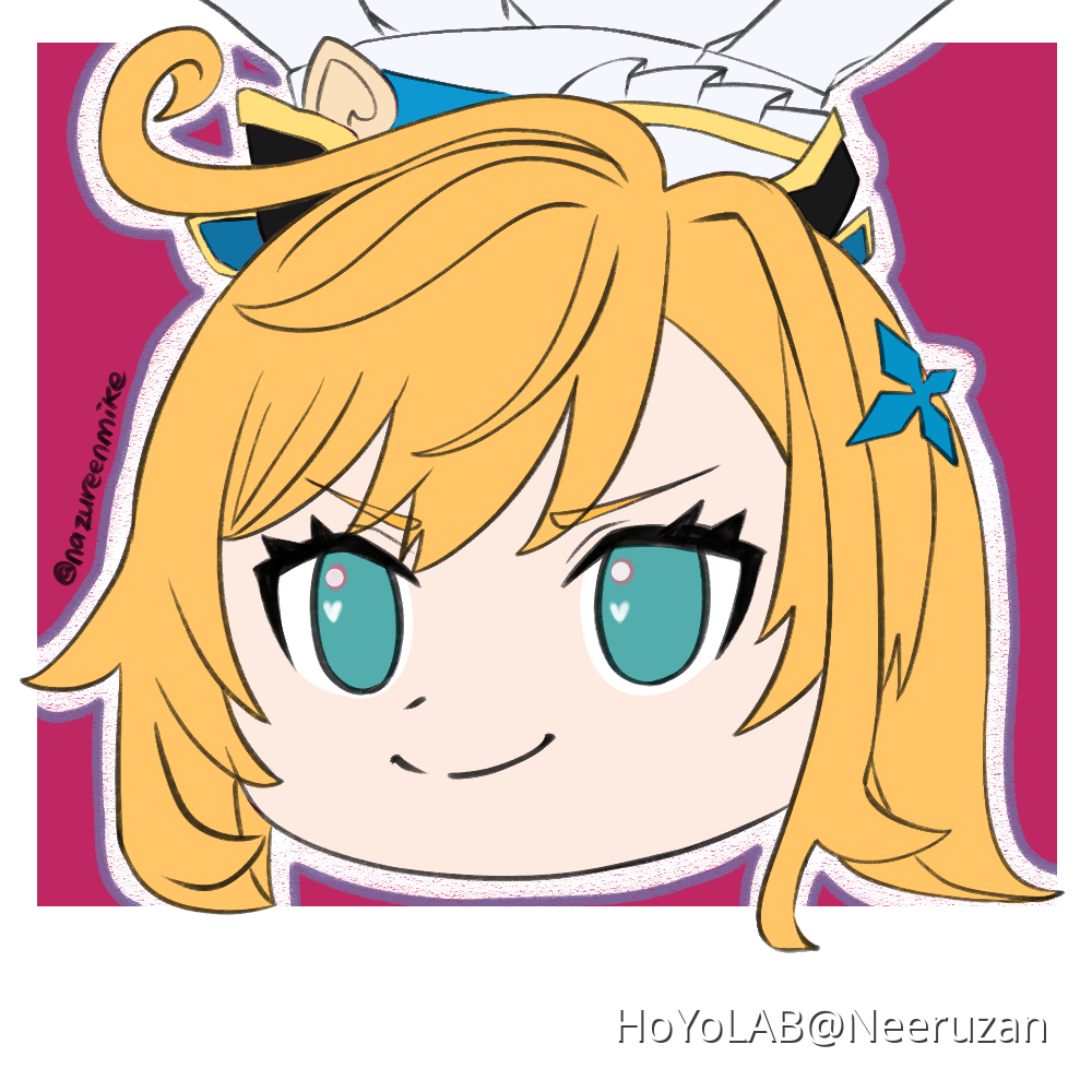 Simple chibi of Escoffier! Genshin Impact | HoYoLAB