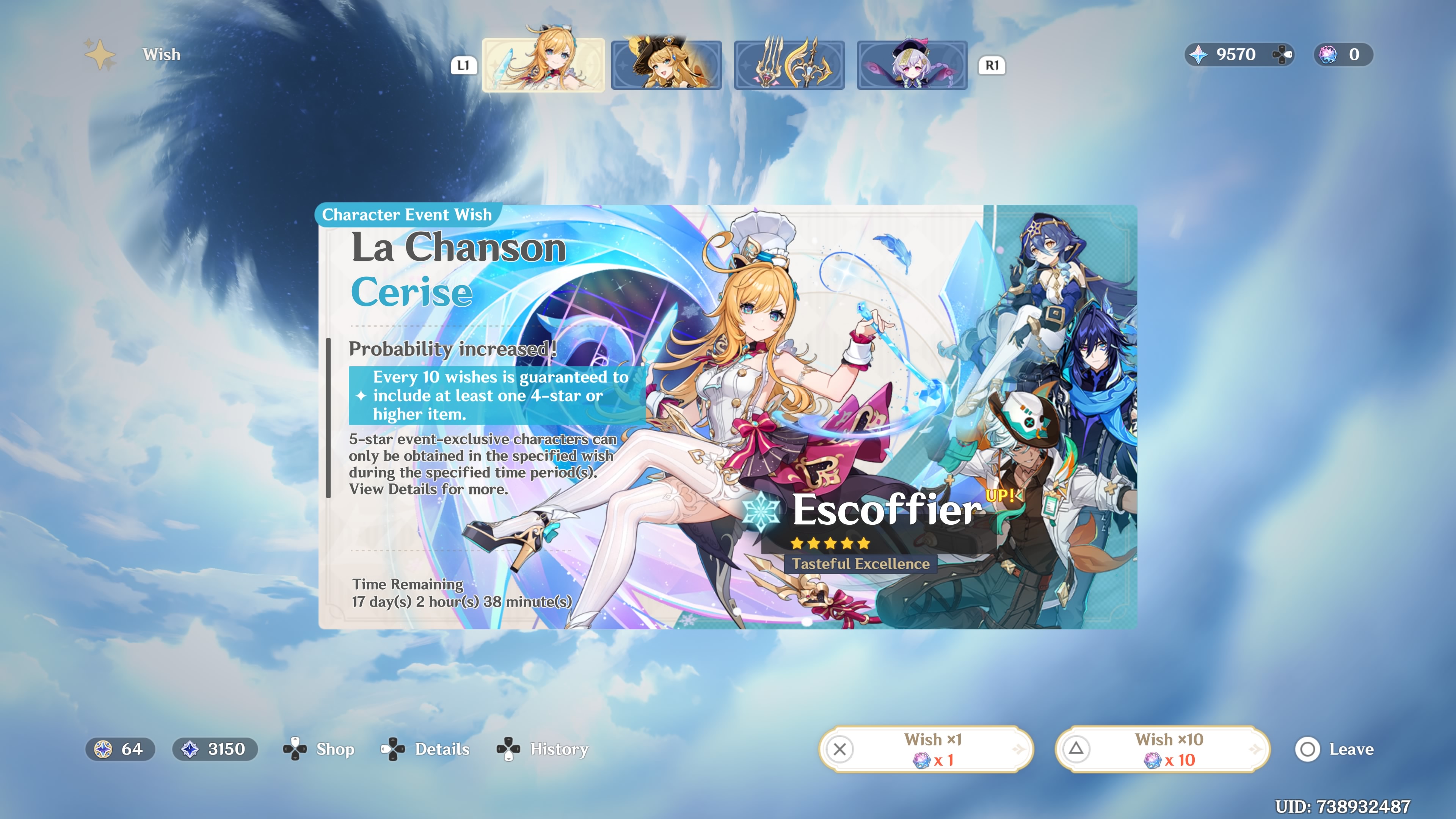 Skirk savings Week 7 (Post Navia banner pulls) Genshin Impact | HoYoLAB