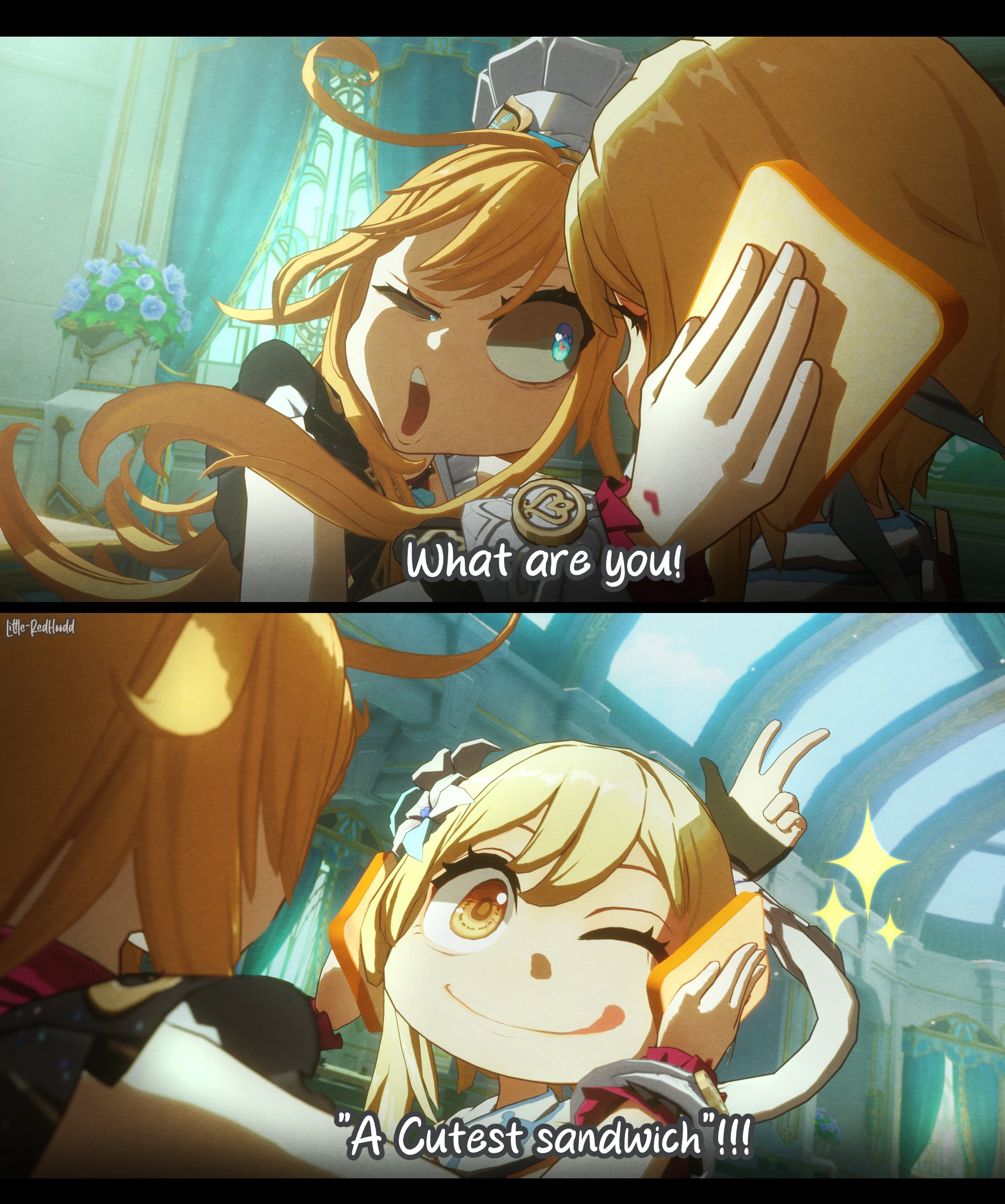 [245] Loomie Sandwich 🥰💕 Genshin Impact | HoYoLAB