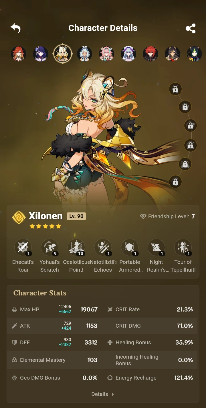 Xilonen build....is it pretty ? Genshin Impact | HoYoLAB