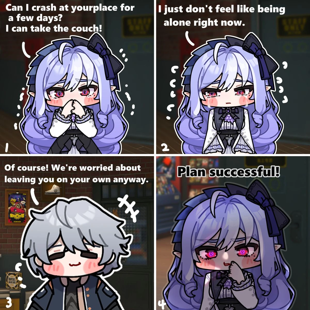 Vivian wants some “sleep” (@EK121) Zenless Zone Zero | HoYoLAB