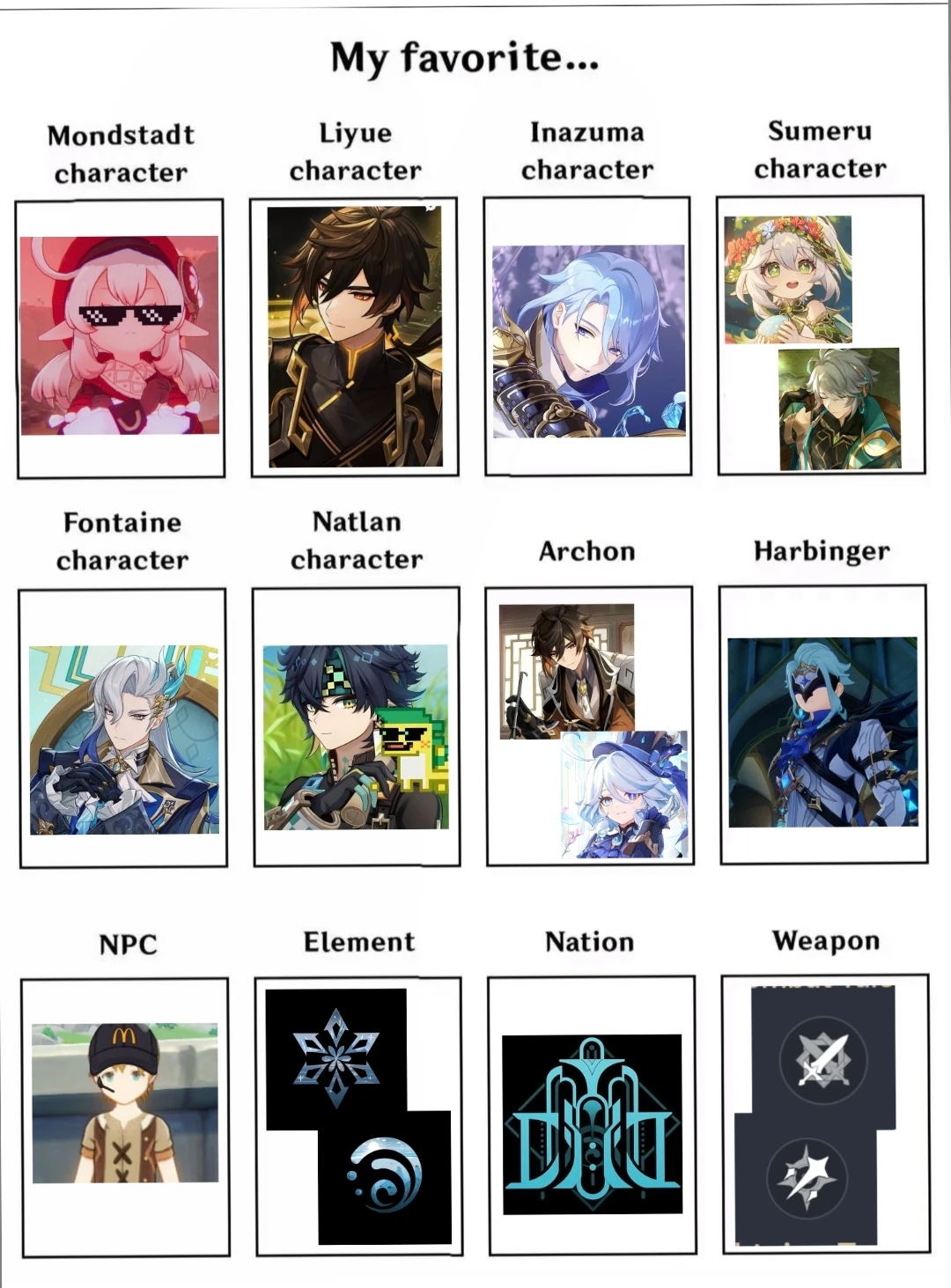 :> we listen and we don't judge Genshin Impact | HoYoLAB