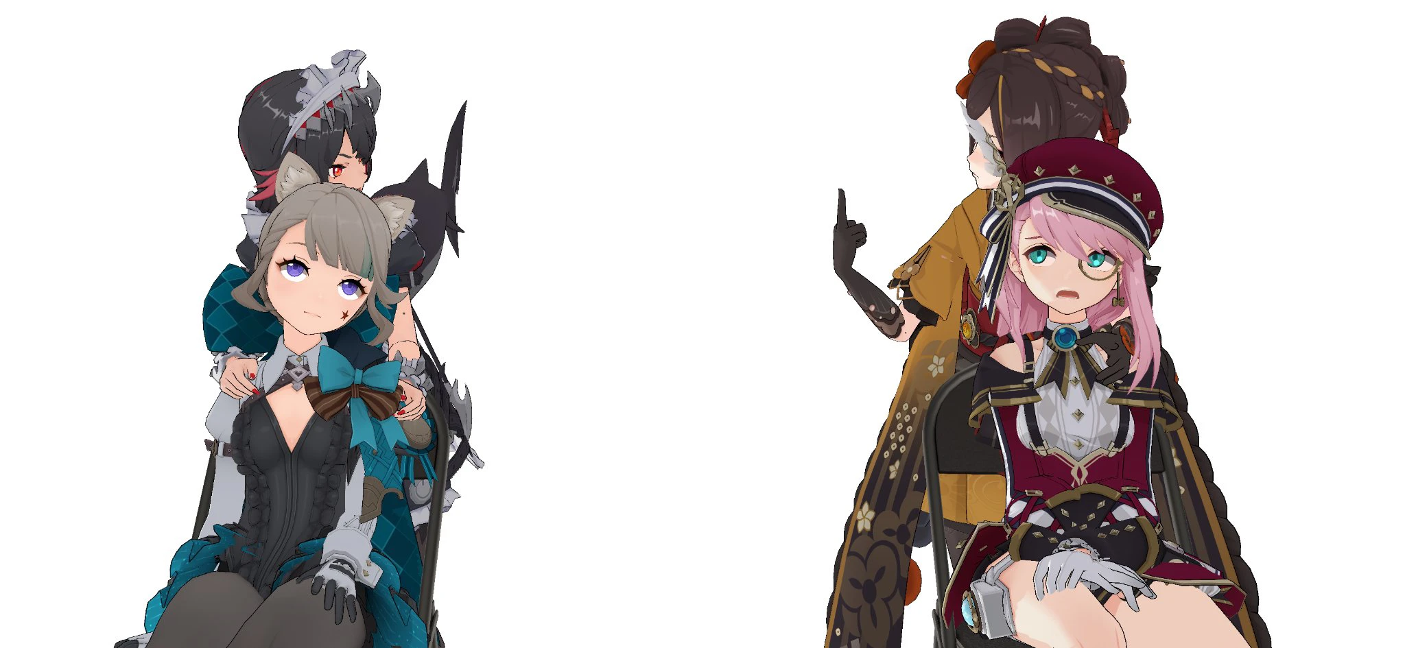 Yuri vs Yuri (Ellnette vs Charori) Genshin Impact | HoYoLAB