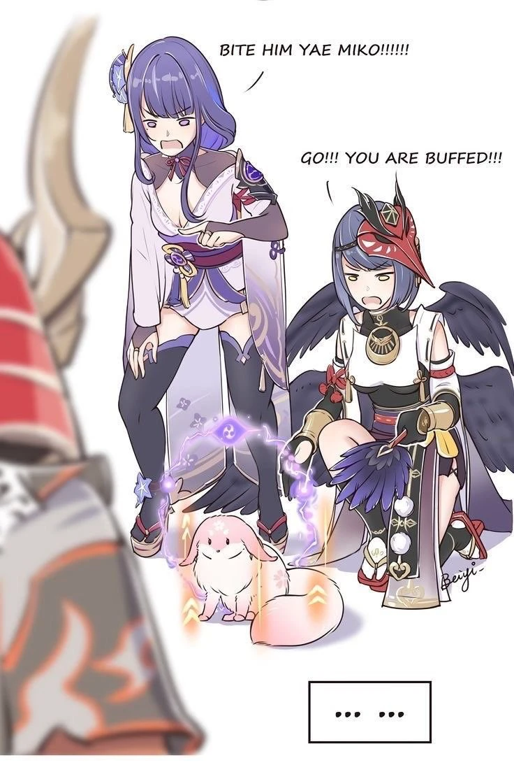 Yae Miko meme Genshin Impact | HoYoLAB