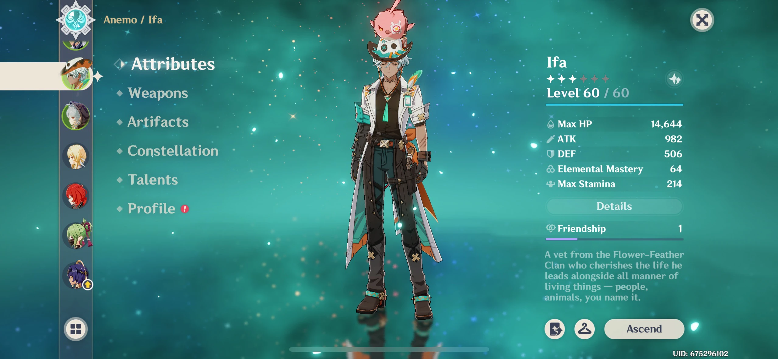 Ifa’s here bro !! Genshin Impact | HoYoLAB