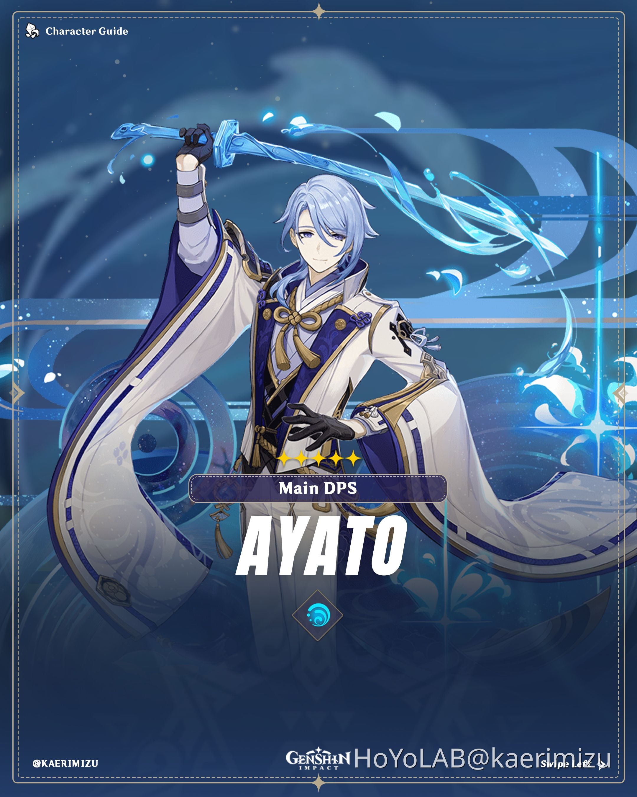 Ayato Main DPS Build Guide Genshin Impact | HoYoLAB