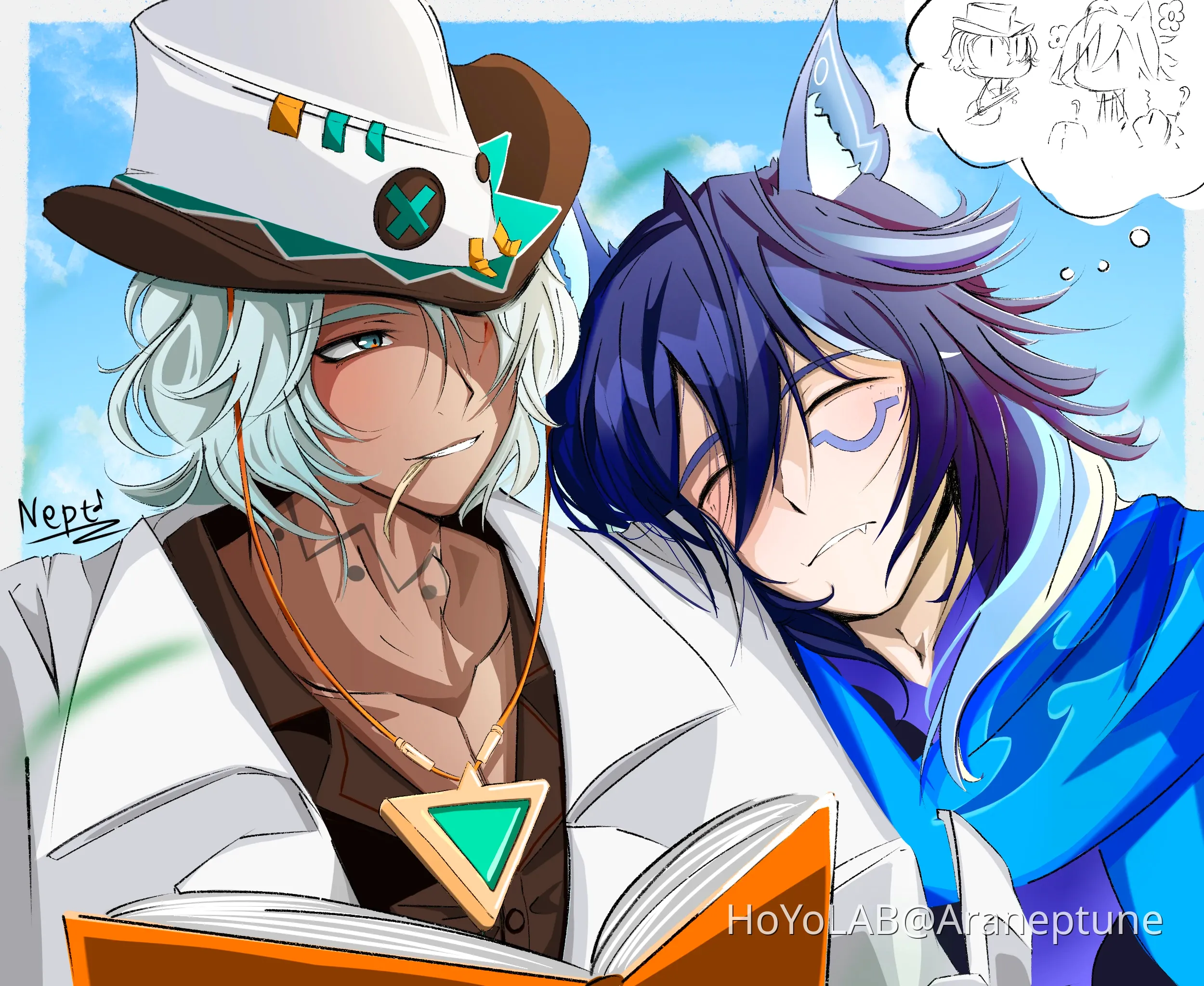 Ororon and Ifa Fan Art Genshin Impact | HoYoLAB