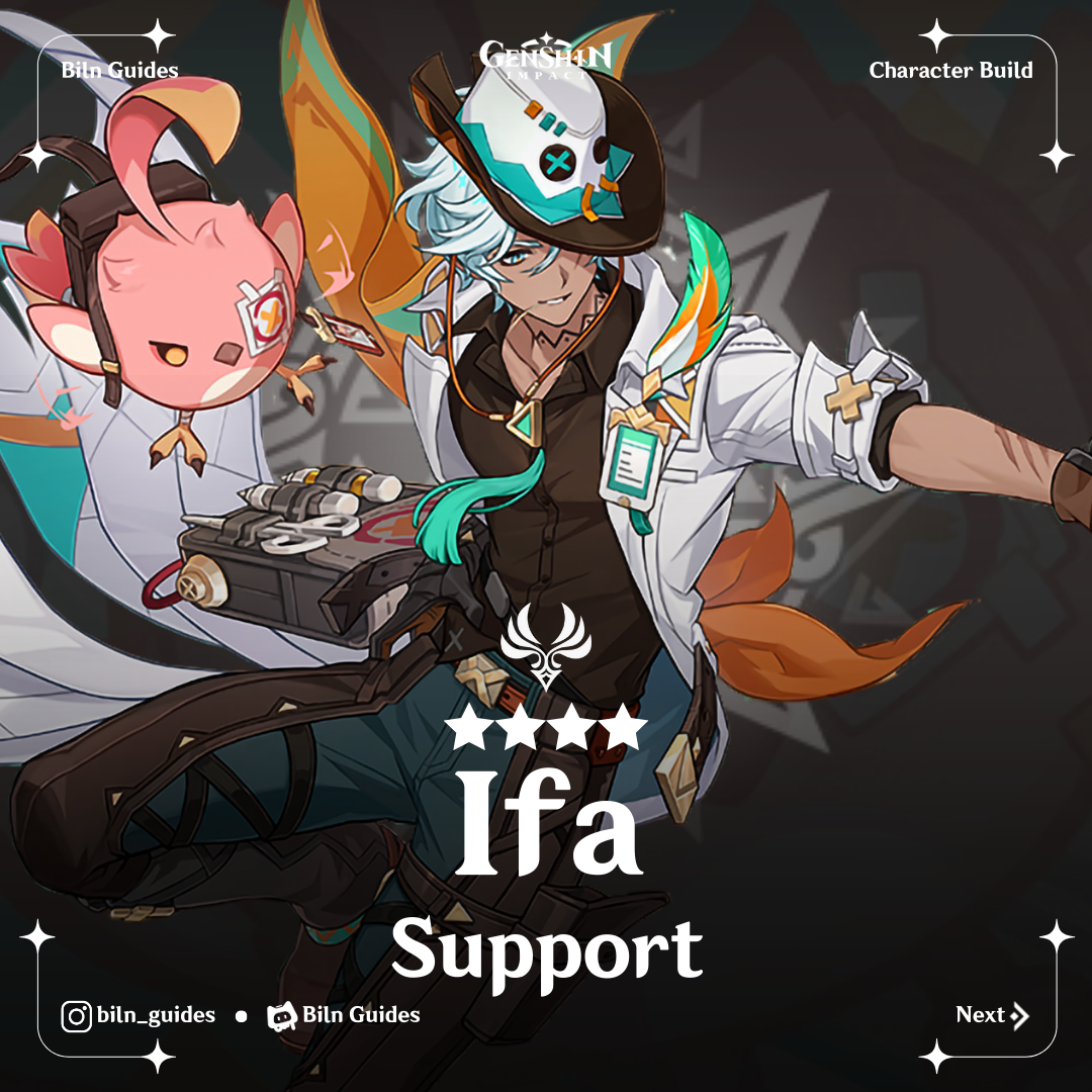 (5.6) Ifa Build Guide as Support Genshin Impact | HoYoLAB