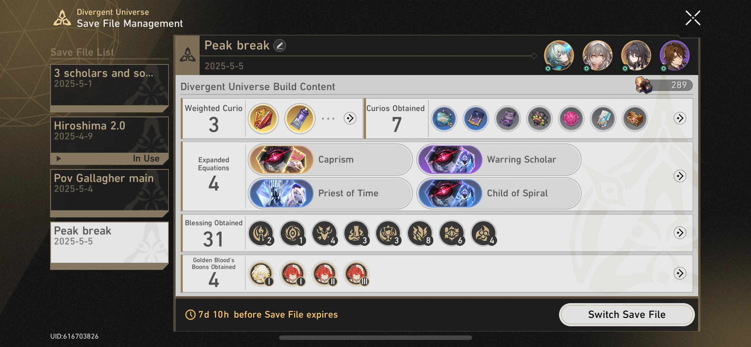 Rate my Save file names :D Honkai: Star Rail | HoYoLAB