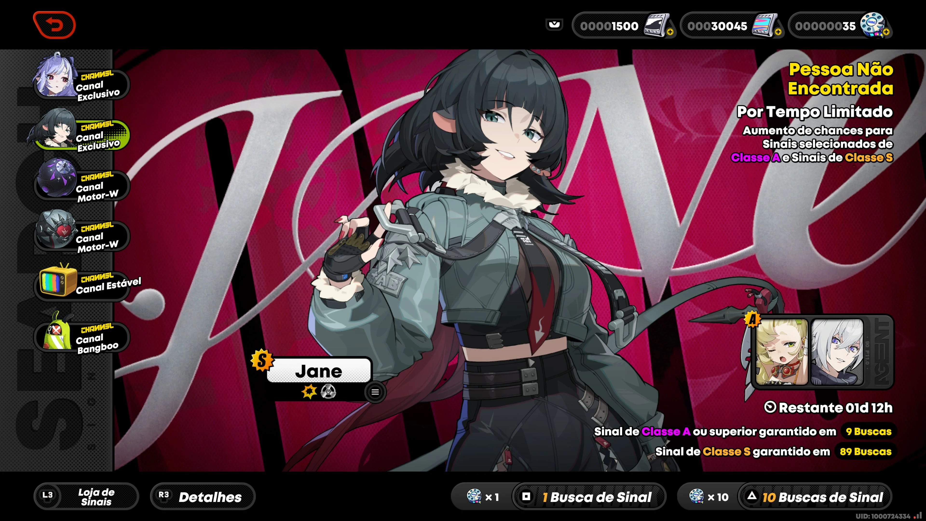 Queria muito a Jane... mas vou saltar UwU Zenless Zone Zero | HoYoLAB