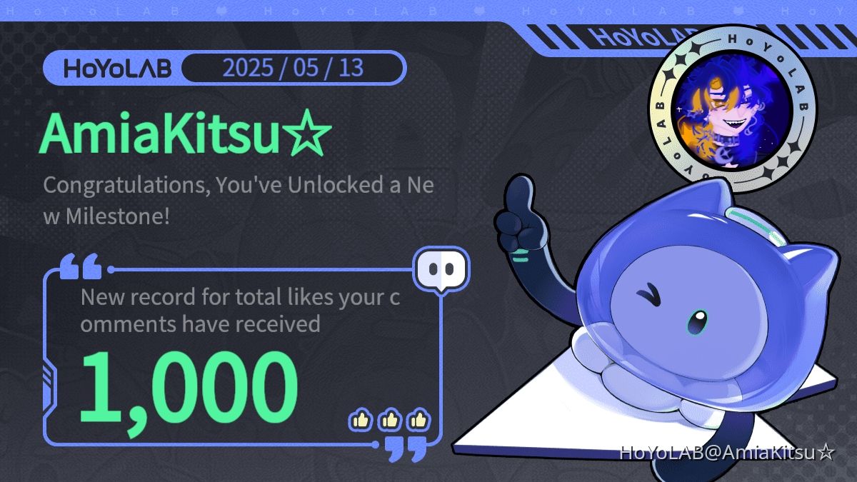 THERE'S NO WAY.... THANK UUU!! | HoYoLAB