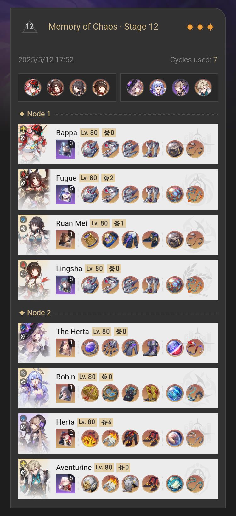 No Chrysos Heirs account Honkai: Star Rail | HoYoLAB