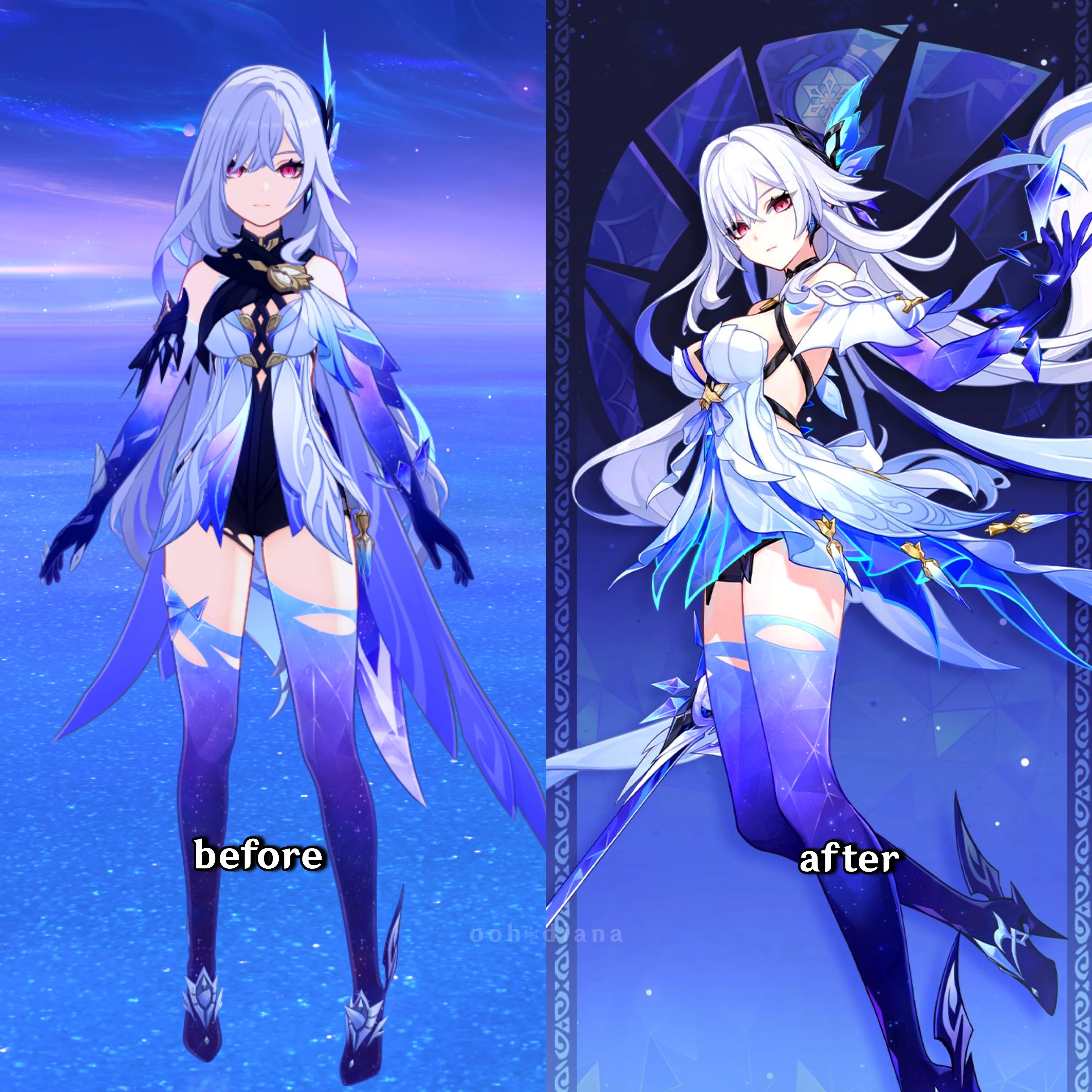 Skirk's design was changed ️🪽 Genshin Impact | HoYoLAB