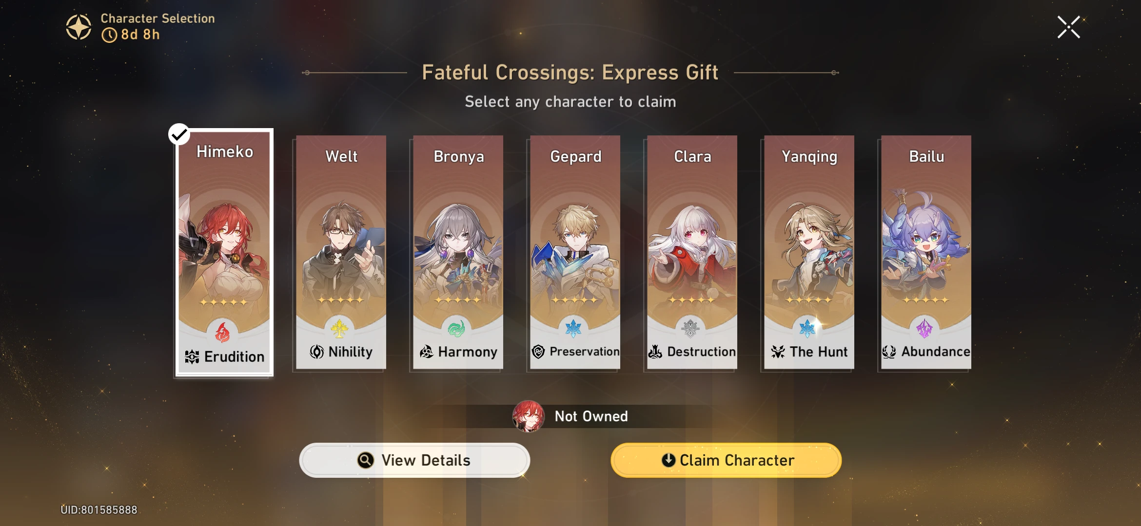 5 star HSR gift sharing Honkai: Star Rail | HoYoLAB