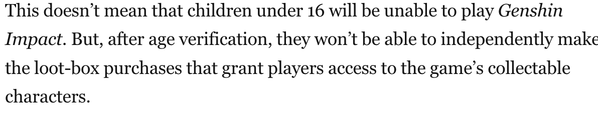 Age Verification - Need Clarity Genshin Impact | HoYoLAB