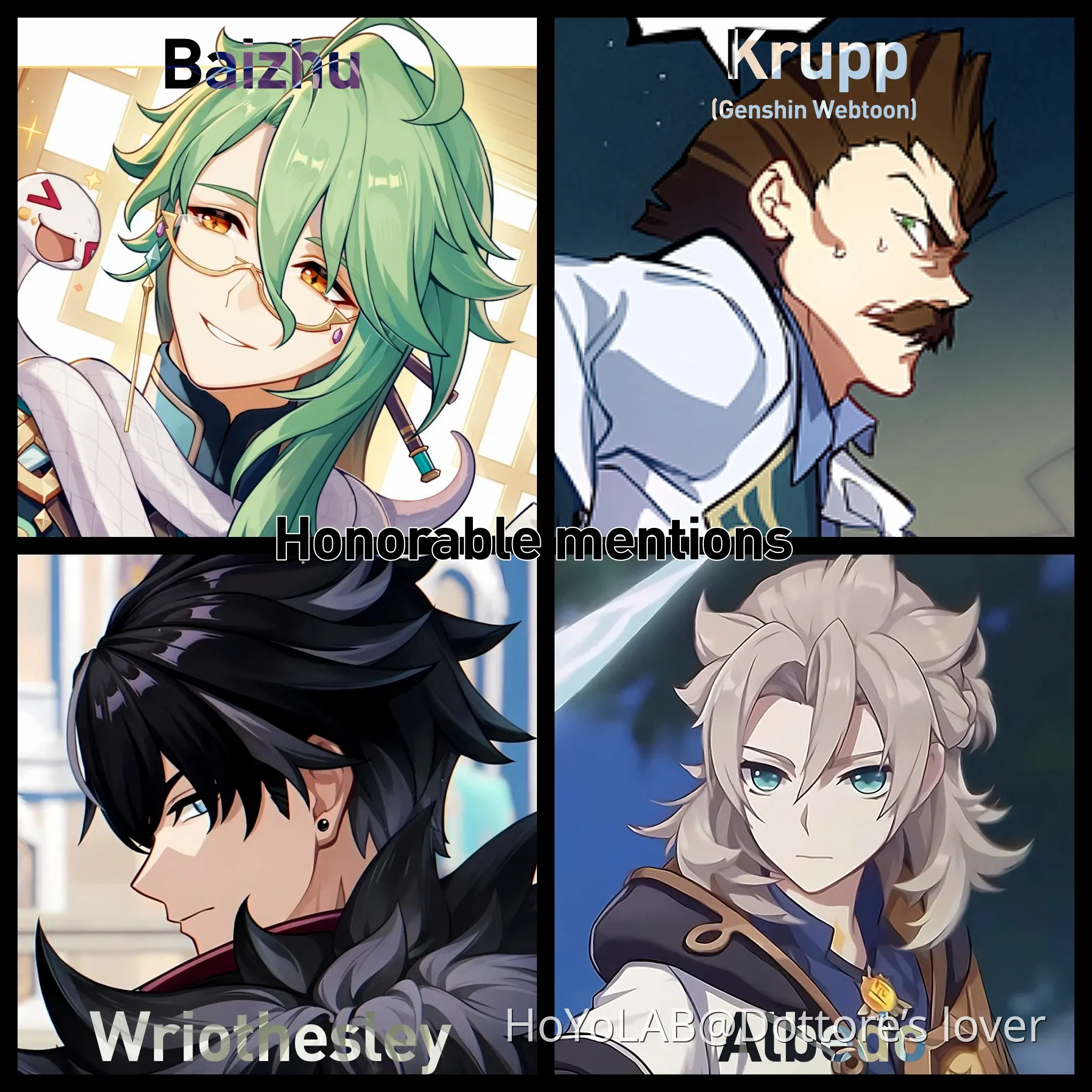 Top ten most appealing genshin men (looks AND personality), in my ...