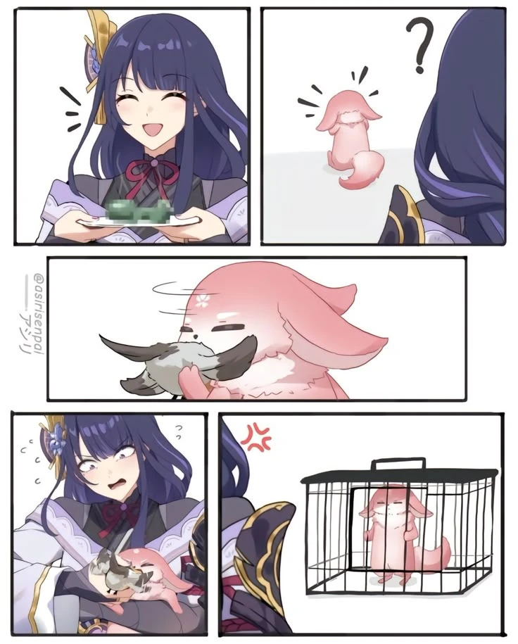 Raiden EI Miko 😹 Genshin Impact | HoYoLAB