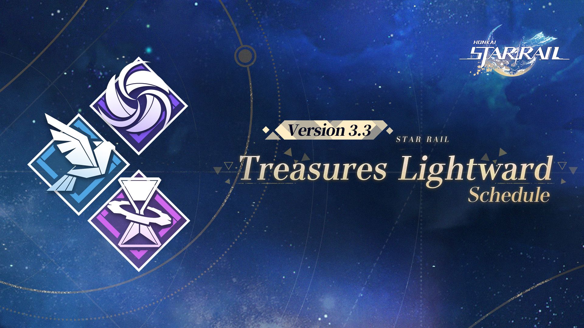 Version 3.3 Treasures Lightward Schedule Honkai: Star Rail | HoYoLAB