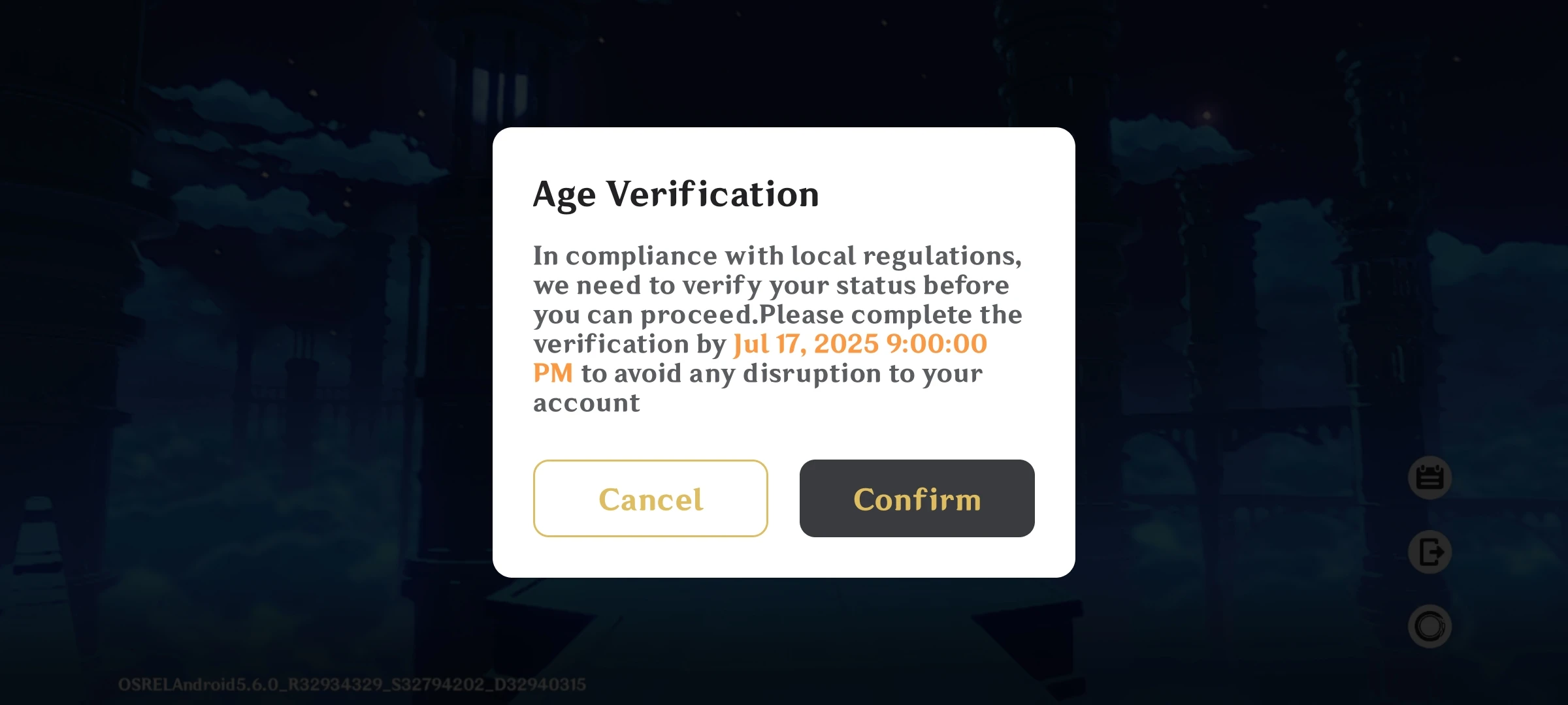 Genshin Age Verification!! Genshin Impact | HoYoLAB