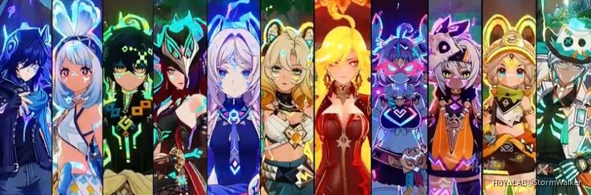 Natlan characters in their night soul state Genshin Impact | HoYoLAB