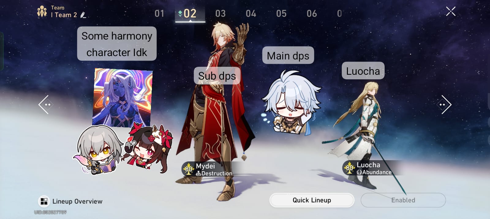 I relly lik Kevin guys, Can this team work? 🥺😖🤨 Honkai: Star Rail | HoYoLAB