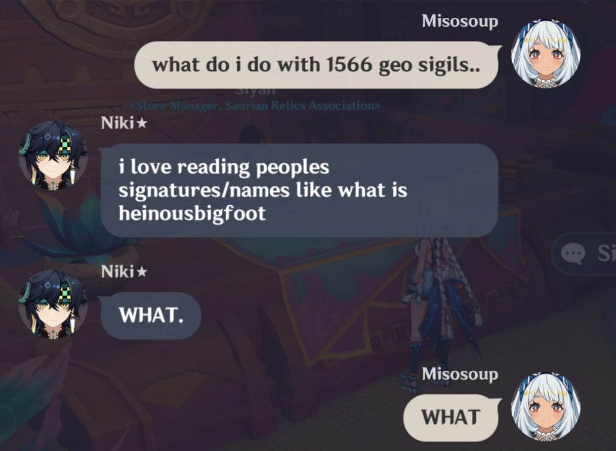 genshin chats.. Genshin Impact | HoYoLAB