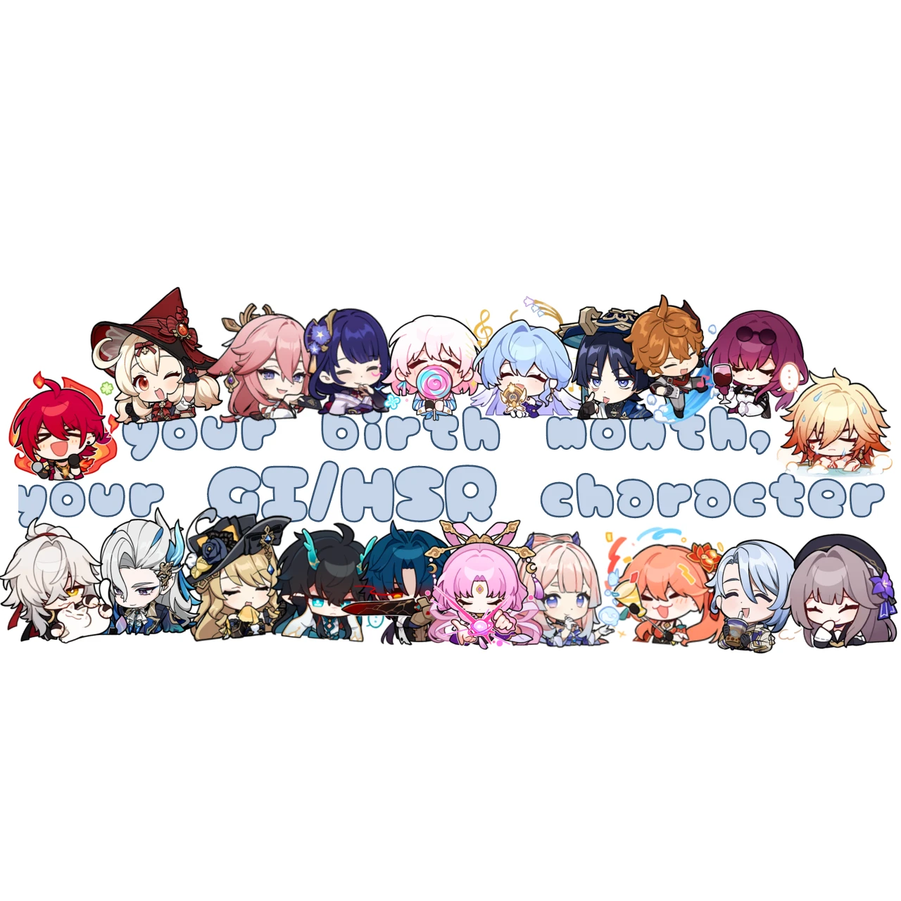 Your birth month your GI/HSR character Honkai: Star Rail | HoYoLAB