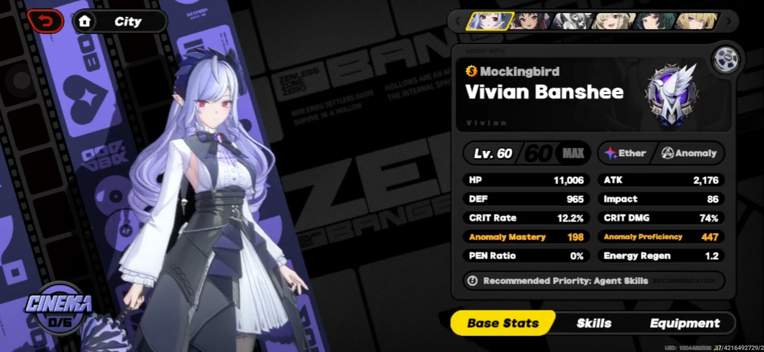 Updated Vivian Build Zenless Zone Zero | HoYoLAB