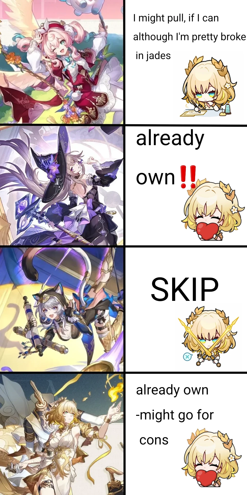 HSR pulling plans! :3 Honkai: Star Rail | HoYoLAB