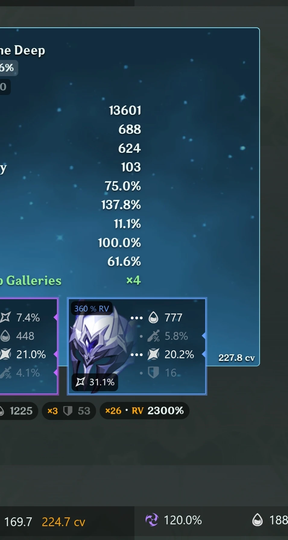 Another artifact over 40 cv for skirk Genshin Impact | HoYoLAB