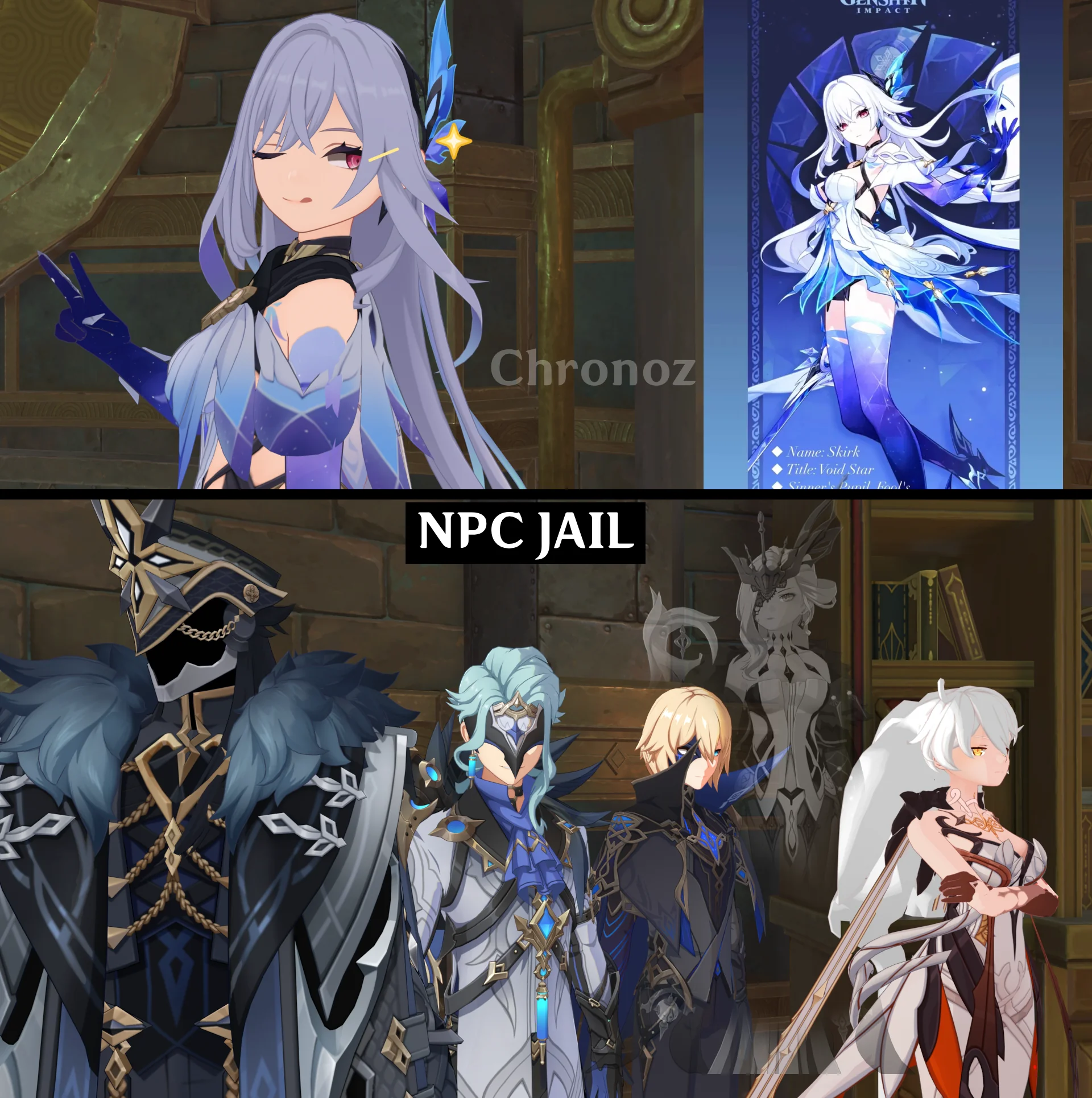 Who are you waiting for in the NPC jail? Genshin Impact | HoYoLAB