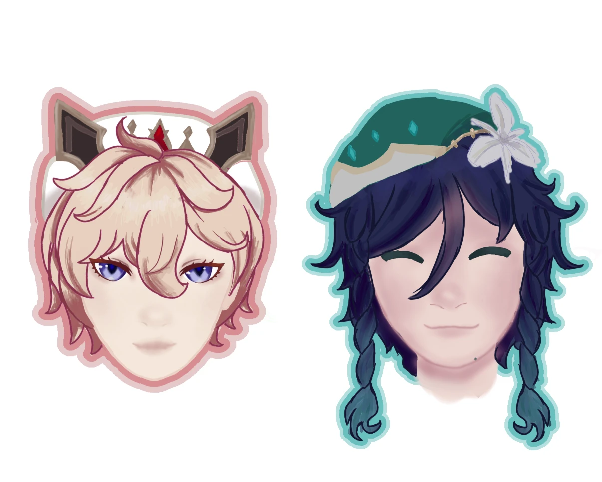 Venti And Dahlia!!!🩷💕🩷💕 Genshin Impact | HoYoLAB