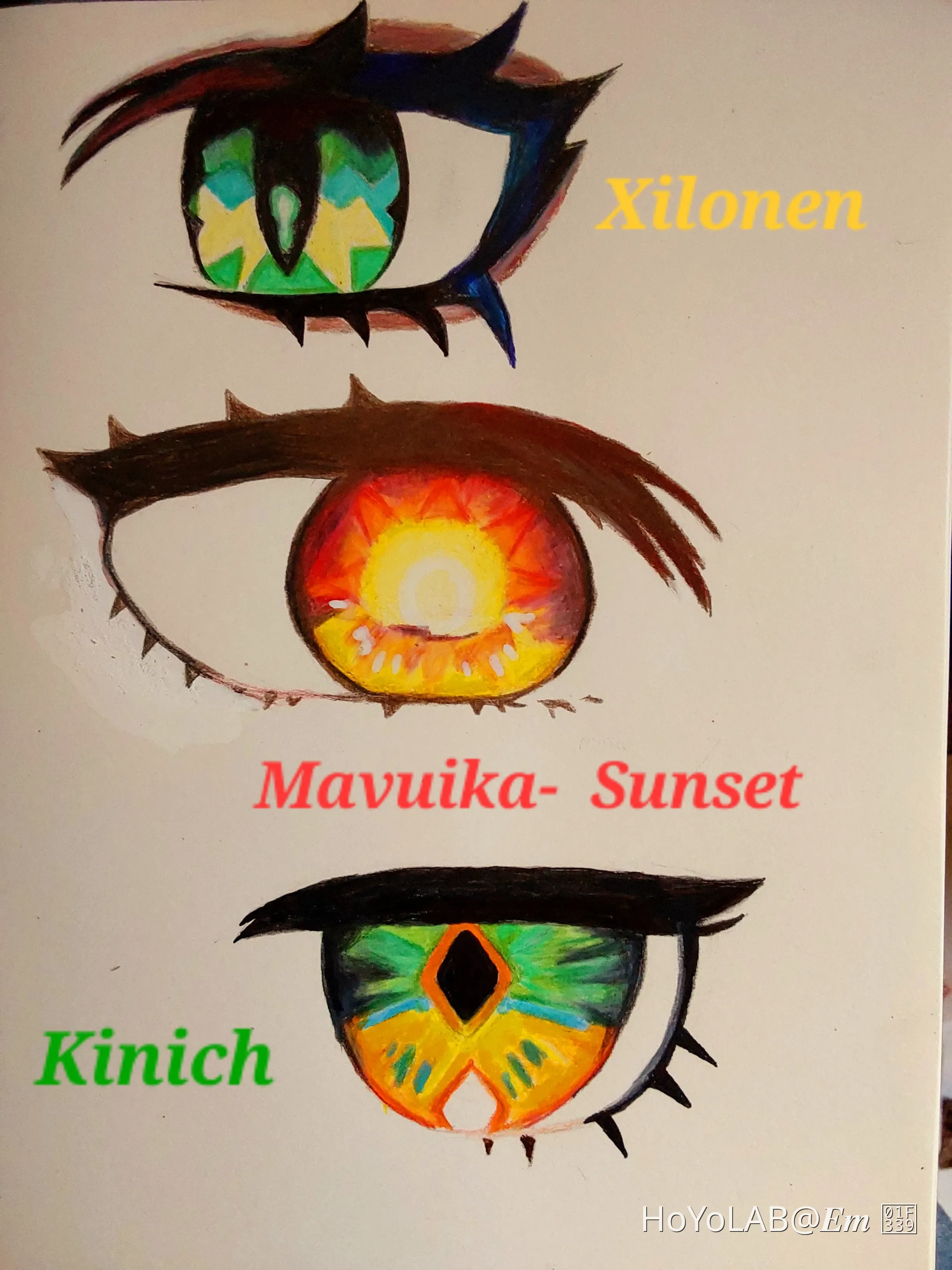 Natlan eyes 🔥 Genshin Impact | HoYoLAB