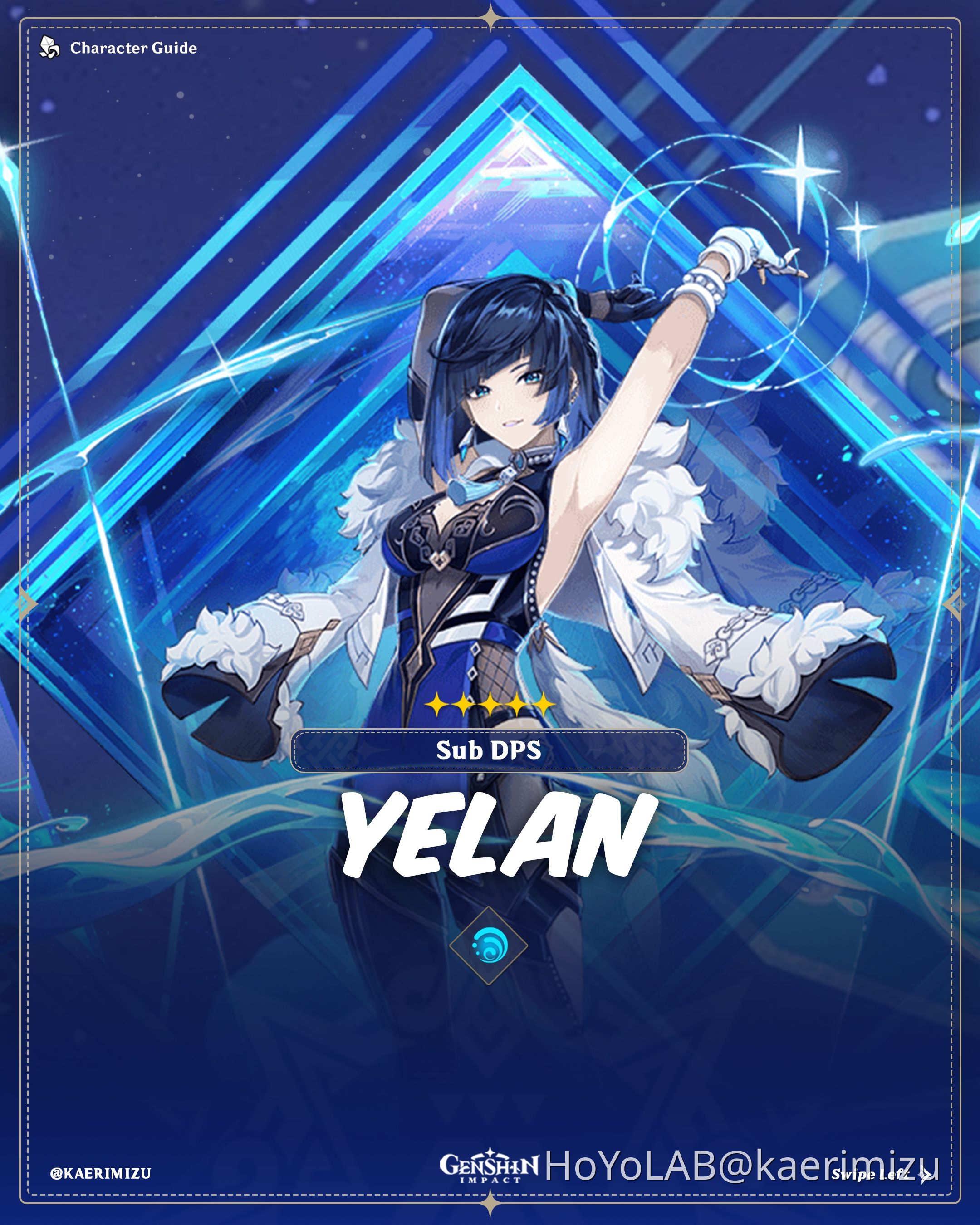 Yelan Sub DPB Build Guide 💦 Genshin Impact | HoYoLAB